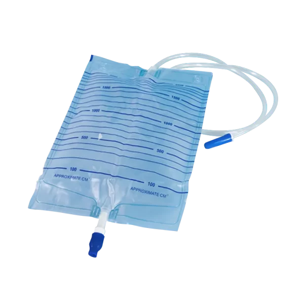 Standard Urine Bag 2000 ml (spiral valve) - Humed Healthcare